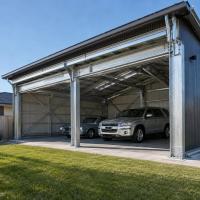 China Modular Steel Parking Buildings For Quick Installation Parking Steel Structure for sale
