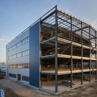 China Earthquake Resistant Multi Storey Steel Structure Site Office Easy Assembly & Disassembly for sale