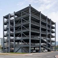 China Prefabricated Steel Frame Office Building Metal Frame Structure High Strength Anti Rust for sale