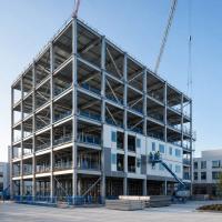China Sustainable Steel Frame Commercial Building Steel Structure Complex for sale
