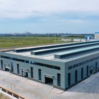 China CE Certified Prefabricated Steel Frame Workshops ISO 9001 Pre Engineered Steel Structures for sale