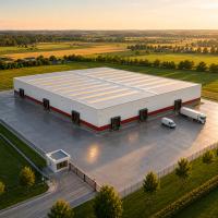 China Prefabricated Steel Structures for Modern Steel Structure Warehouses for sale