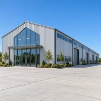China Prefabricated Steel Warehouse Kit Fast Delivery Short Construction Period Storage Building for sale