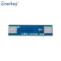 China 1S 10A Lifepo4 Battery BMS Protection Board PCM Type For 18650 Cell 3.7V Lithium Battery for sale
