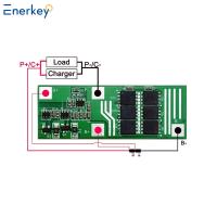 China 2S LiFePO4 Battery BMS Board 6.4V 15A BMS Protect Board For Power Storage System for sale