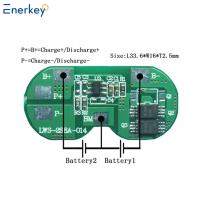 China Li-Ion Battery BMS Board 8.4V 2S 8A BMS Protection Board For 18650 Cell Lithium Battery for sale