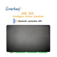 China 2S - 24S 15A Lithium Battery Smart Active Balancer With Bluetooth For Power Box for sale