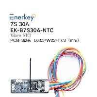 China Enerkey 6S 7S 30A Lithium Ion Battery Pack BMS With NTC For Electric Bicycle for sale