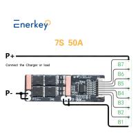 China BMS 7S 50A 29.4V Lithium Battery BMS For Ebike Battery Lifepo4 Lithium Ion Battery for sale