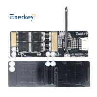China 3S 4S 5S 50A BMS Board With NTC 60mm Length , 3.7V 18650 Lithium Battery Protection Board for sale