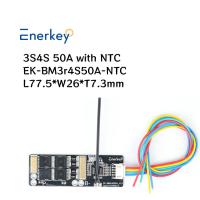 China 3S 4S 5S 50A BMS Board With NTC 60mm Length , 3.7V 18650 Lithium Battery Protection Board for sale