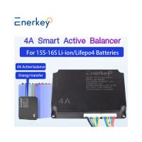 China 15S-16S Lifepo4/Lipo Battery Energy Balancer Equalization with 4A Smart Active Balancer for sale