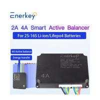 China Enerkey 5TH 2-16S 2A 4A Active Balancer for Lifepo4 / Li-ion Battery Equalization in 8S 10S 14S 16S for sale