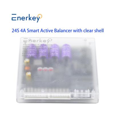 China Enerkey Active Balancer Bluetooth 4A 2S-24S Battery Equalizer With Mobile App For Lifepo4/Li-ion for sale