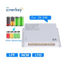 China Enerkey 8s 10s 12s 16s 20s 8a Smart Active Balancer Lithium Battery Cell Balanceing Board for sale