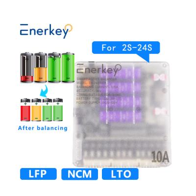 China Enerkey 10a LTO Balancer Smart Active Equalizer For Li-ion Lifepo4 4S 8S 16S 24S Batteries for sale
