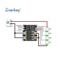 China Enerkey Lifepo4 Bms 4S 120A High Current Strong Load Ability Bms 12V 4S For Solar Battery Management Systems for sale