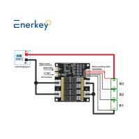 China Enerkey 3S BMS 12V 120A Li-ion LifePo4 Lithium Battery Protection Board Balance High Current Car Start BMS for sale