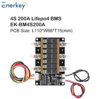 China Enerkey Hardware BMS 4S Lifepo4 200A Lithium Battery Balance Board BMS 4S 12V With Blancer for sale
