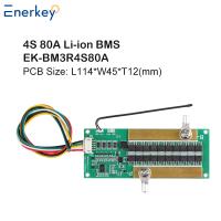 China Enerkey 4S 3.2V 3.7V Battery Cell 4S 80A BMS 12V 11.6V Li-ion Battery Pack BMS Factory for sale