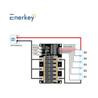 China Enerkey 5s 6s 7s 200A High Power BMS PCBA for 24V 25.2V Li-ion/Lifepo4/Lto/SIB Battery Pack for sale