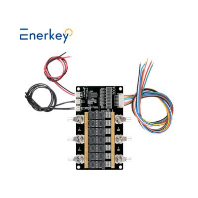 China Enerkey Hardware BMS 7S 200A Peak 300A Li-ion Lithium Battery Pack with Balancing Function for sale