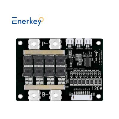 China Enerkey 4S 120A LiFePO4/Li-ion Battery Protection Board 120A Discharge With Passive Balancing and Custom OEM Solutions for sale