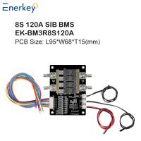 China Enerkey 8S 120A Lithium Battery Protection Board 300A Peak Current With Balancing For Electronic Car for sale