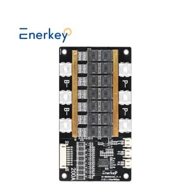 China Enerkey BMS 3S 4S 5S 6S 7S 8S BMS Balance Continuous Current 200A Lifepo4 li-ion LTO SIB Battery for sale
