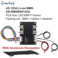 China Enerkey 120A Continuous Discharge 4S BMS Lithium Battery Protection Board for Solar Street Lights for sale