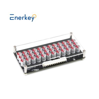 China Enerkey Lithium Active Equalizer 9S 10S 11S 12S 5A Active Balancer with Acrylic for Li-ion/Lto/Lifepo4 Battery Pack for sale