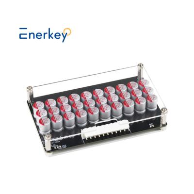 China Enerkey 5A 8S 9S 10S Lithium Active Equalizer with Acrylic Plate Li-ion/Lto/Lifepo4 Battery Balancer for Scooter for sale