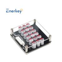 China Enerkey 4S 5S 6S 5A Capacitor Balancer with Acrylic Case Li-ion/Lto/Lifepo4 Active Equalizer for Golf Carts for sale