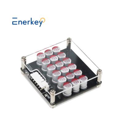 China Enerkey 4S 5S 6S 5A Capacitor Balancer with Acrylic Case Li-ion/Lto/Lifepo4 Active Equalizer for Golf Carts for sale