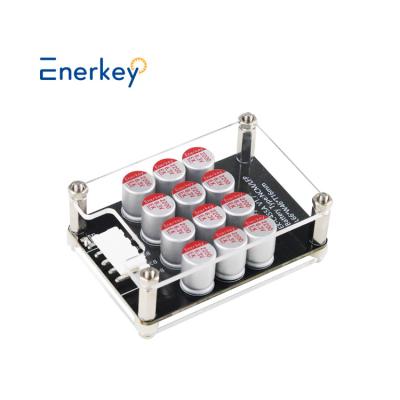 China Enerkey 3S 4S 5A Lithium Battery Active Balancer with Acrylic Li-ion/Lifepo4 Battery Equalizer for Solar Plane for sale