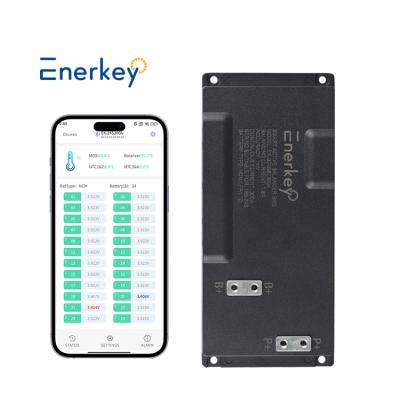 China Smart Bms Active Balance Factory 200A 250A 300A BMS with 1A-8A Active Equalizer and CAN/RS485 for Heavy-duty Vehicle Battery Pack for sale