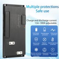 China Enerkey Smart Active Balance BMS EK-B24S8E300A 16S-24S 15A-300A BMS with Active Equalization 1A-8A Support CAN/RS485 for sale