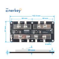China Enerkey 100V 150V 200V 150A 2 Channels Ideal Diode Controller for Photovoltaic Solar Base Station Power Charger for sale