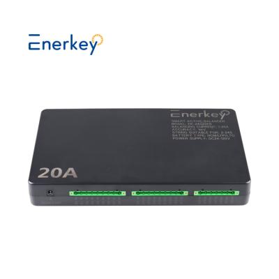 China Enerkey Smart Active Balancer 20A 4S 8S 16S 20S 24S with Bluetooth APP and CAN for Li-ion LiFePO4 LTO Batteries for sale