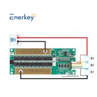 China Enerkey 3S 4S 12V 14.6V 16V Lifepo4 BMS with 150A Constant Current for Sib or Lto or Lifepo4 or Lithium ion Battery system for sale