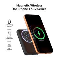 China Compact Design 10000mAh Magnetic Wireless Power Bank, Type-C PD Input & Output, 5W/7.5W/10W/15W Fast Wireless Charging Portable Charger for sale