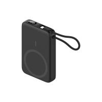 China Stylish 10000mAh Magnetic Wireless Power Bank, 15W Wireless Charging(5W/7.5W/10W/15W), Built-in TypeC Cable with Max 22.5W Output, Foldable Kickstand Portable Charger for sale