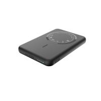 China 5000mAh Slim Magnetic Portable Power Bank, Compact Magnetic Wireless Charger Powerbank, USB‑C Input & Output, 15W Max Magnetic Wireless Charging (5W/7.5W/10W/15W) for sale