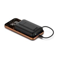 China Magnetic Wireless 10000mAh Power Bank with Foldable Kickstand and LED Display Providing Safe Fast Charging for Smartphones for sale