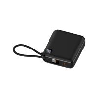 China Mini 10000mAh Power Bank 22.5W Fast Charging with Built-in USB-C Cable, LED Digital Display Portable Charger, Ultra-Light 170g Compact Battery Pack for iPhone 16/15 Samsung Galaxy iPad Travel for sale