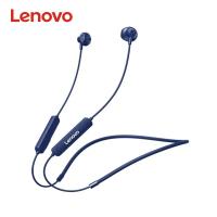 China Lenovo HE05X Neck Bluetooth Headphones Black Bluetooth 5.0 Noise Reduction IPX4 for sale