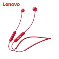 China Lenovo HE05X Neck Bluetooth Headphones Black Bluetooth 5.0 Noise Reduction IPX4 for sale