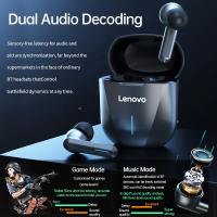 China Lenovo XG01 Game Wireless Earbuds Noise Cancellation Tws Gaming Earphones for sale