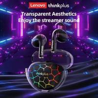 China Lenovo LP80PRO Game Wireless Earbuds RGB Bluetooth Sports Headphones for sale