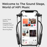 China Lenovo HE05 Bluetooth Neckband Headphones Noise Reduction Waterproof 50g for sale